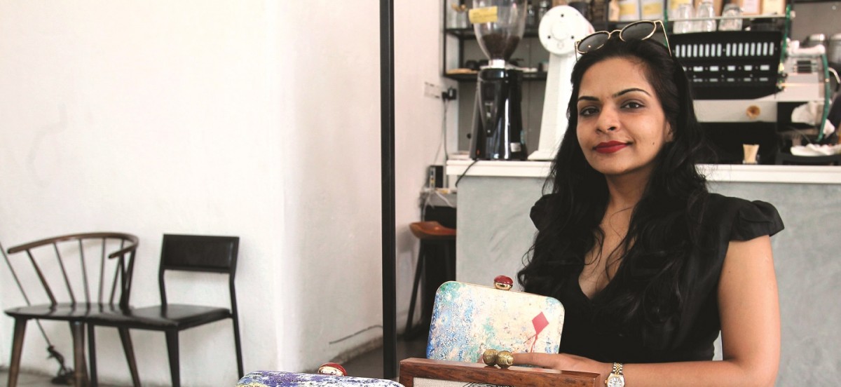 Indian Ocean by Shailly turns paintings into unique clutches | Options ...