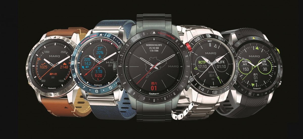 Calculated wrist: Garmin launches luxury MARQ smartwatches | Options ...