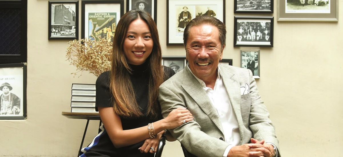 Tanarimba founder Datuk Syed Mustaffa Shahabudin and daughter Shaheera ...