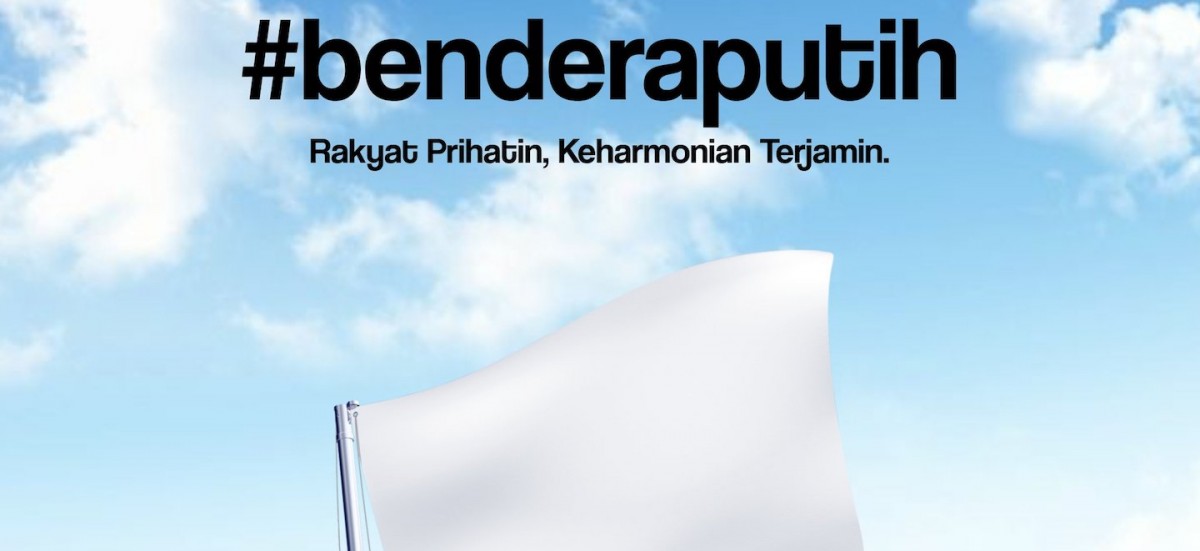 New #BenderaPutih movement to signal distress and help those in need ...