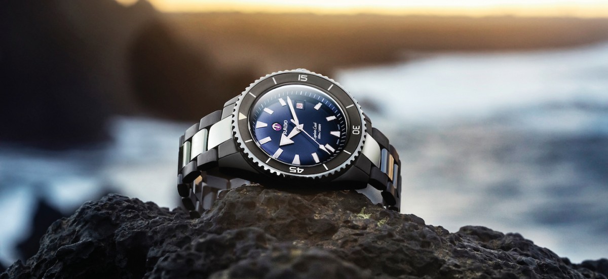 A close-up look at Rado Captain Cook High-Tech Ceramic Diver and Over ...