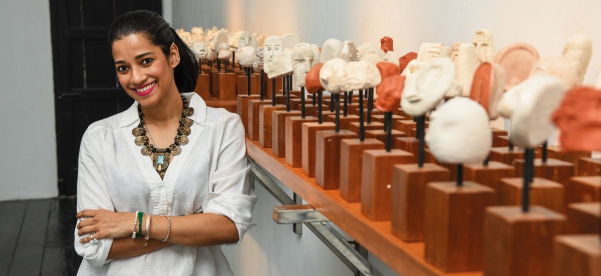 Poojitha Menon’s first solo sculptural exhibition ‘Talking Heads ...