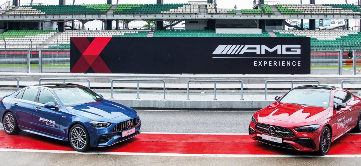 The Mercedes-Benz Driving Experience 2024 offers thrills of the track ...