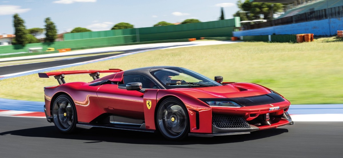 The bold Ferrrari F80 exemplifies the marque's superior engineering on ...